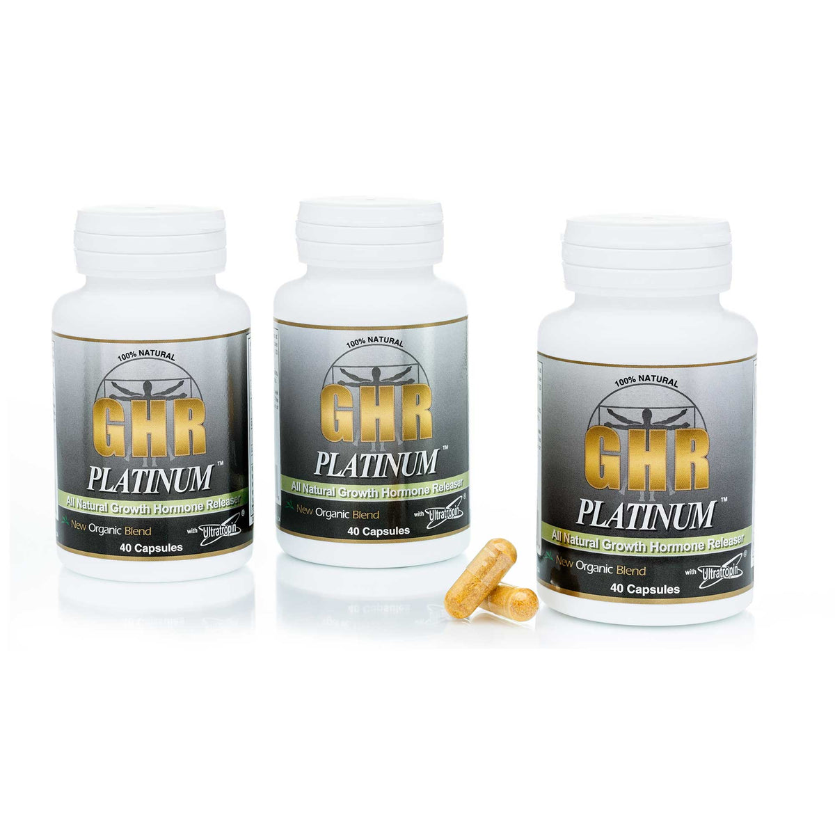 Original GHR Platinum 90-Day Supply – HGH Releaser by Dr. West